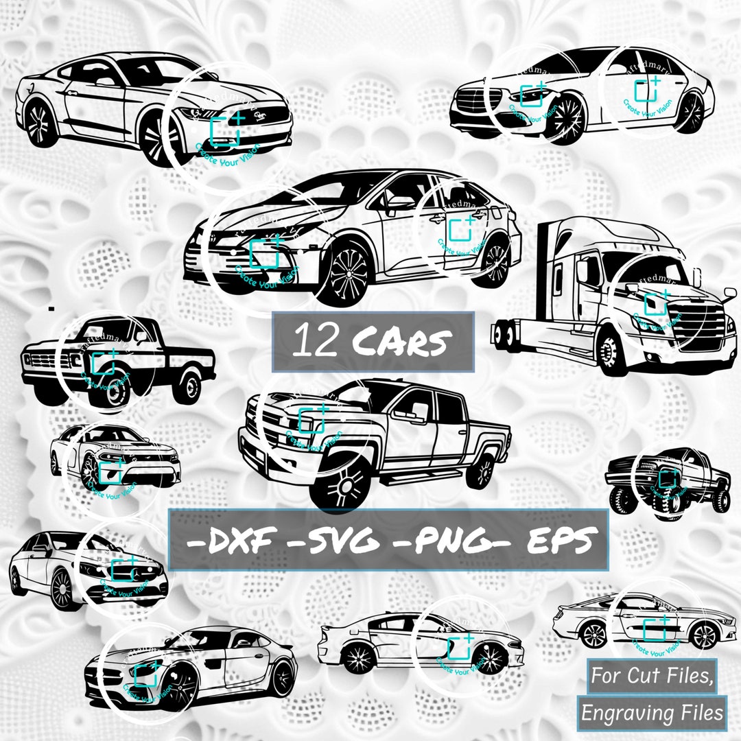 Car Svg Bundle, Retro Car Silhouette Svg, Sports Car Svg, Track Svg ...