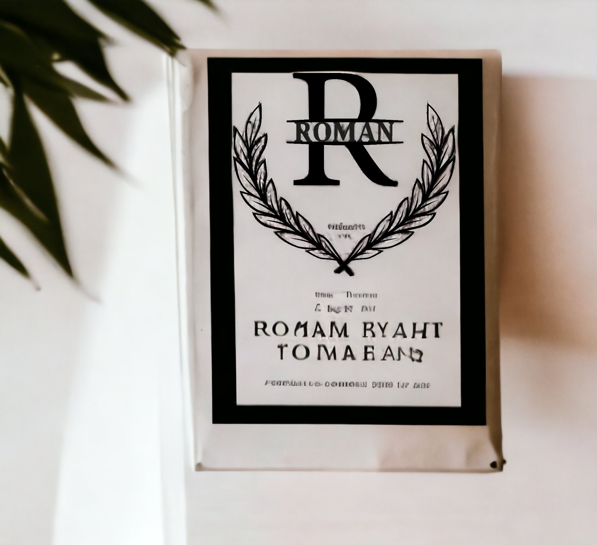 Wheat Monogram SVG Bundle Split Monogram Svg/dxf/png/ai, for Bussiness ...