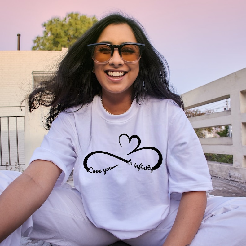 Love You to Infinity SVG Bundle, İnfinity Heart SVG, Love You Sign ...