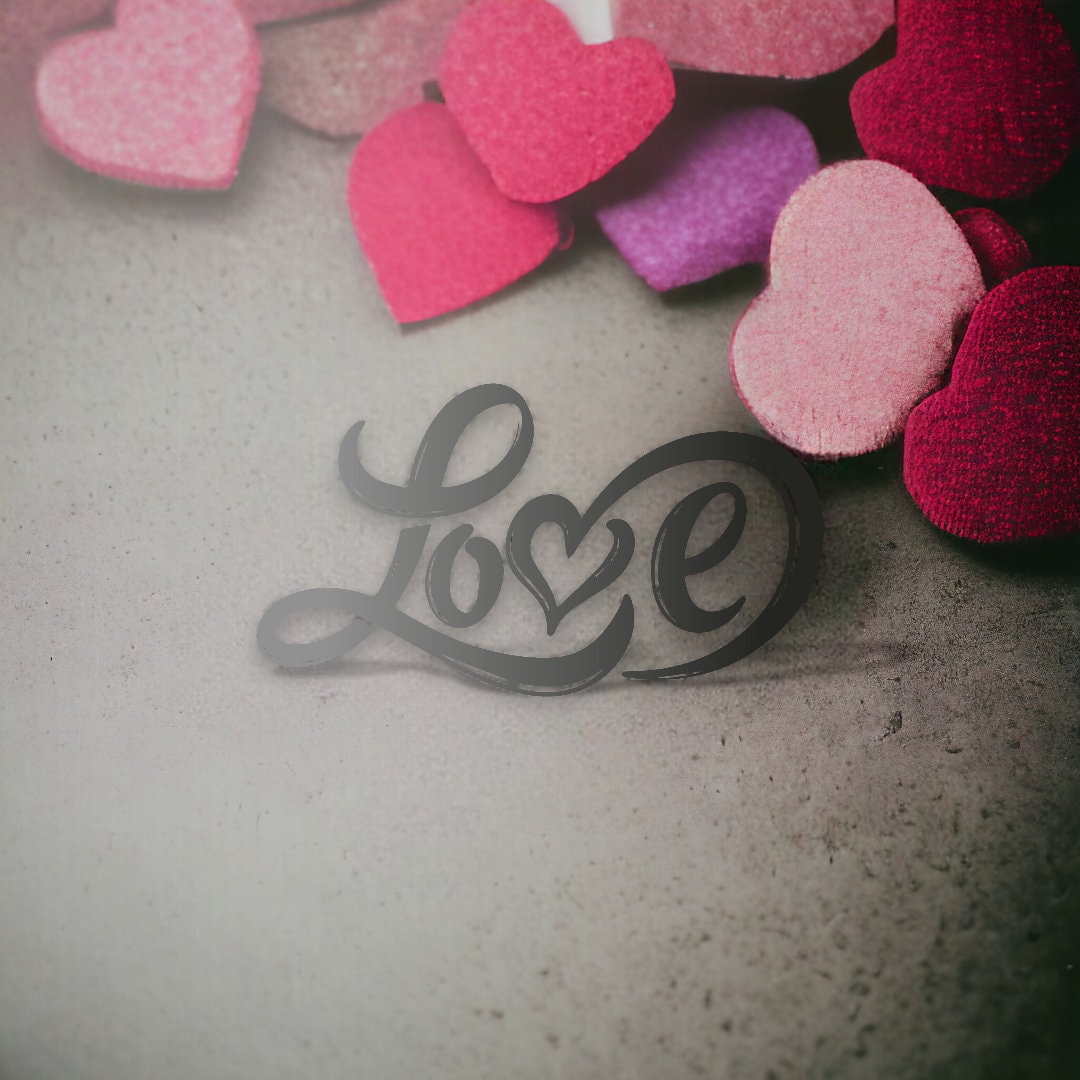 Love Sign Svg, Love SVG, Love Dxf, Love You Sign, Romantic Sign Svg ...