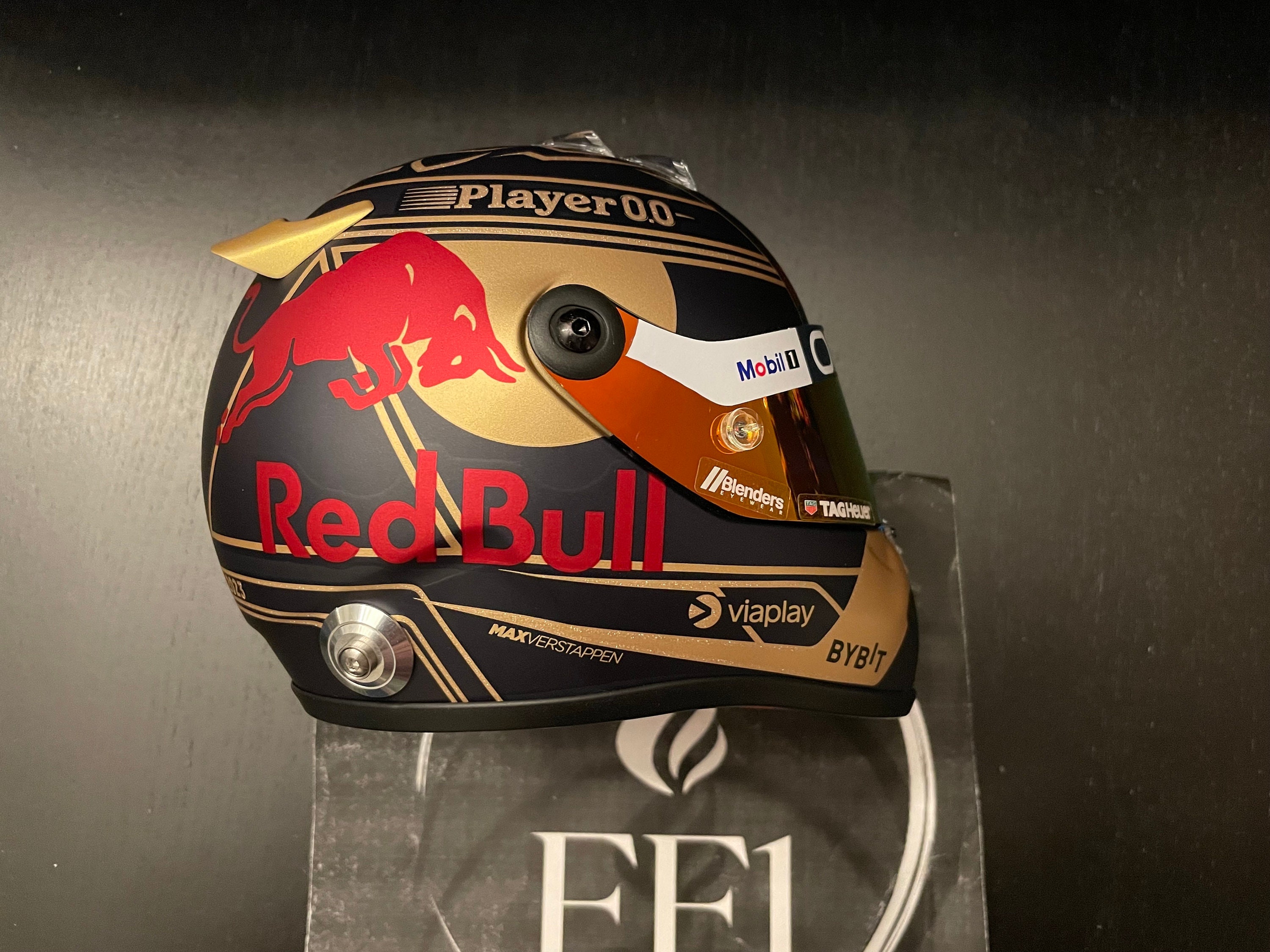 Hard to Find Max Verstappen 2023 F1 World Champion Helmet 1:2 Scale ...