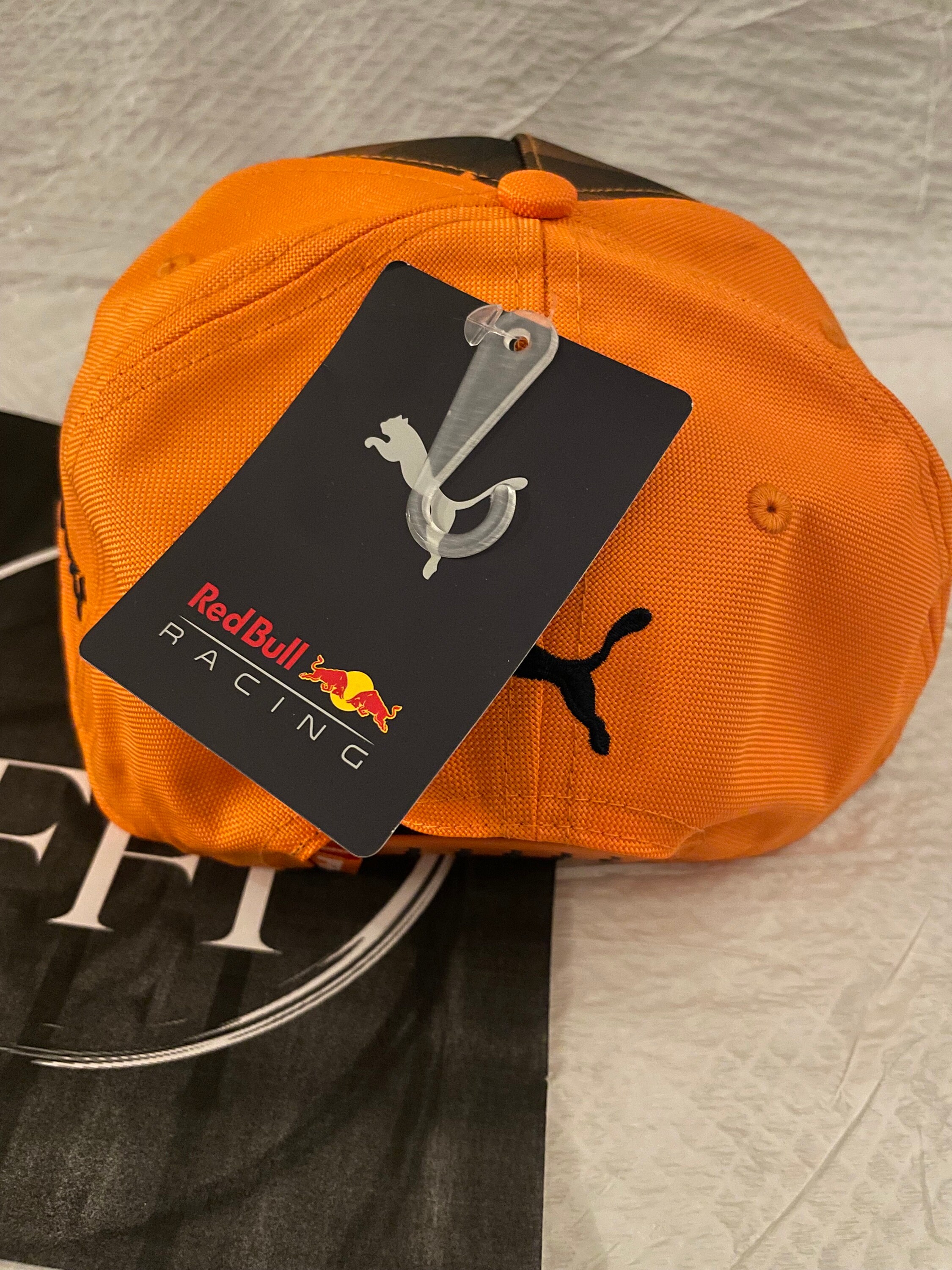 F1 Red Bull Racing Max Verstappen Puma Hat Cap Flatbrim Snapback Cap - Etsy
