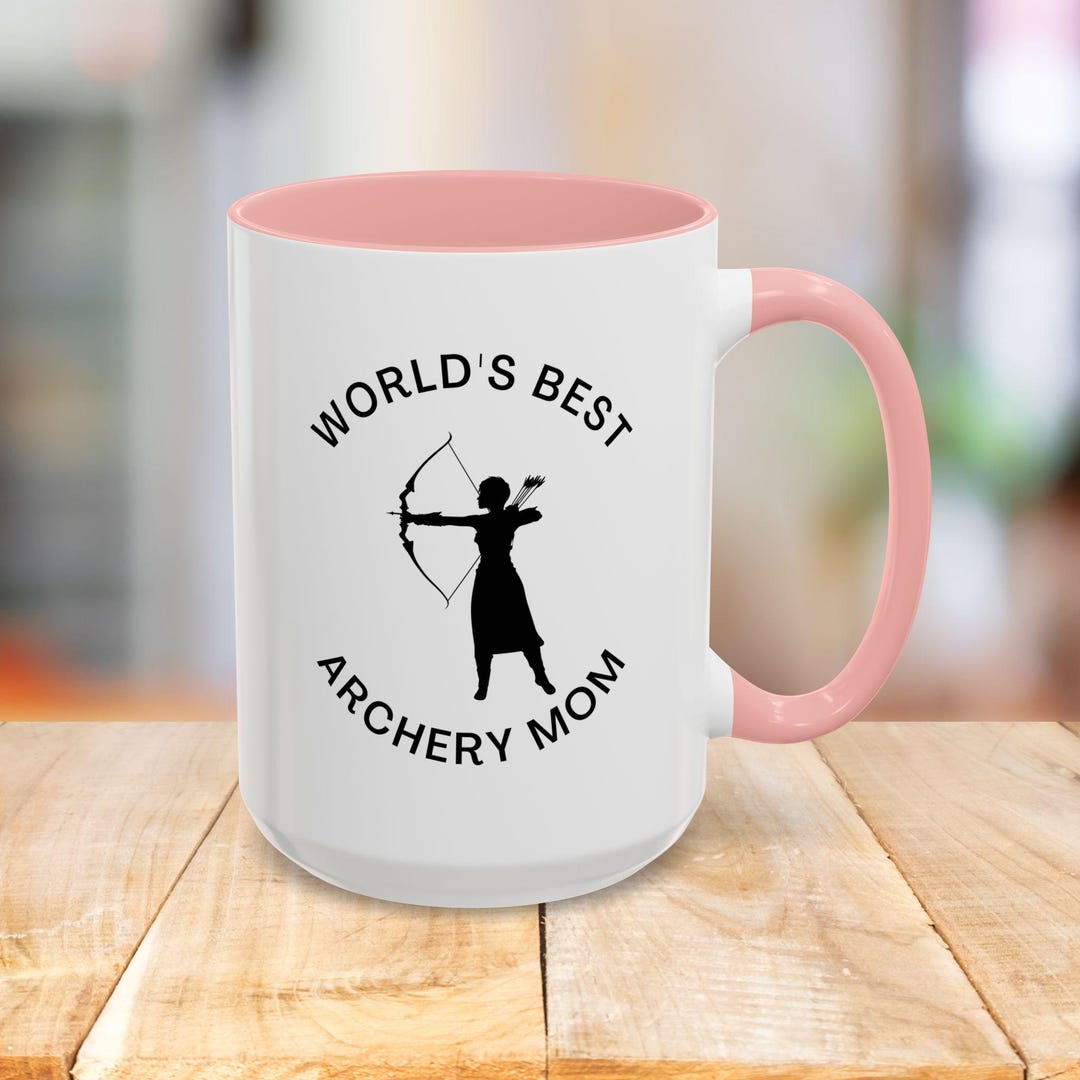 World's Best Archery Mom Mug, Mothers Day Gift From Kids, Cute Gifts ...