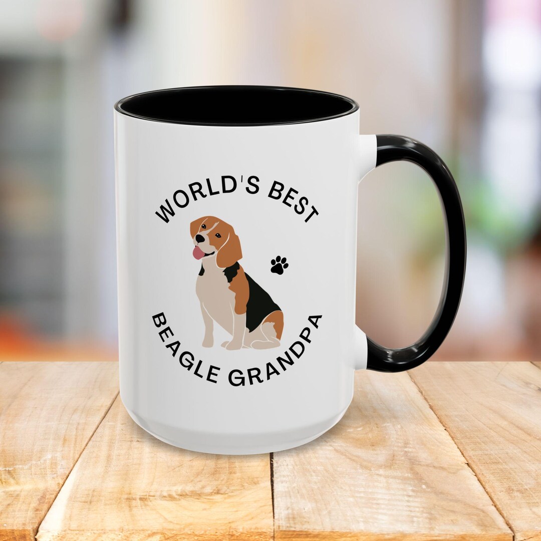 World's Best Beagle Grandpa - Perfect Father's Day Gift Idea for Dog ...