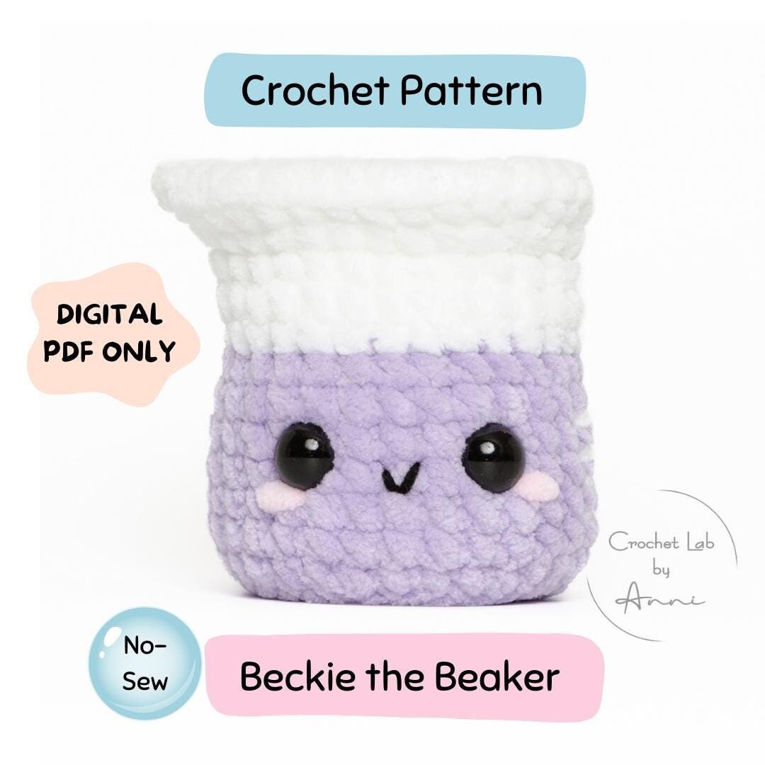 Beaker Crochet Pattern: Chubby Cartoon Style (DIGITAL PDF Download ...