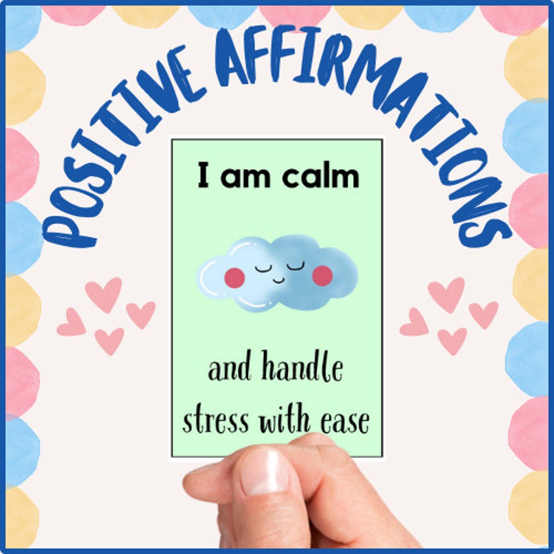 32 Daily Positive Kids' Affirmation Cards - Build Confidence ...