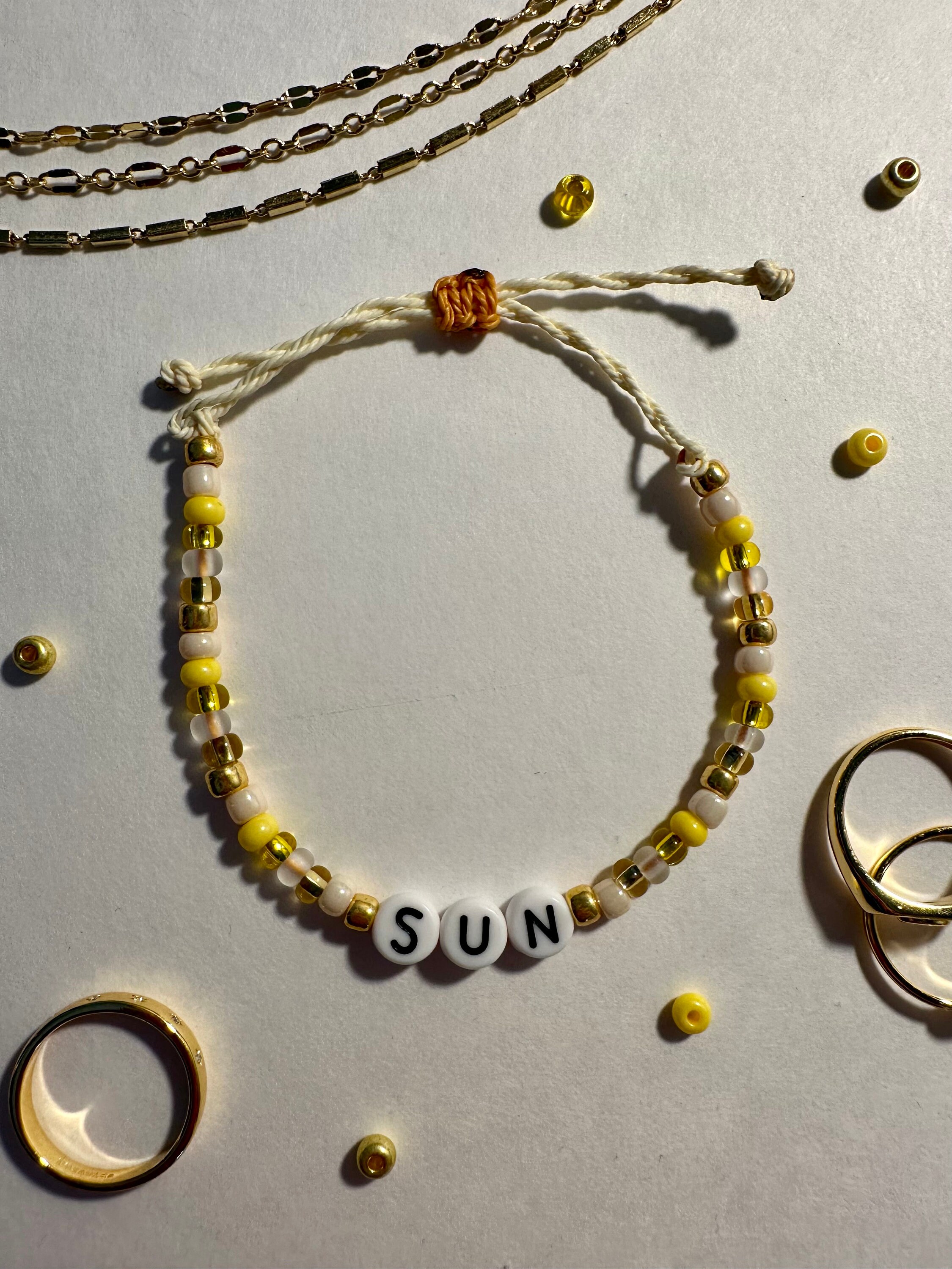 Sun, Moon, and Stars Friendship Bracelets - Etsy