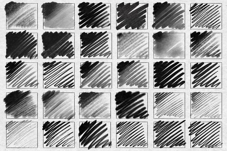 The Real Sketching Procreate Brushes, Digital Brushes, Sketch Brush Set ...