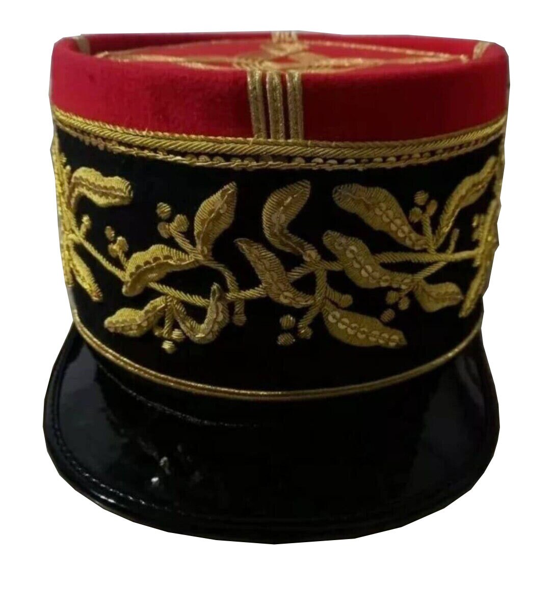 Rare French General Cap Kepi Hand Made Army Military Inspector General ...