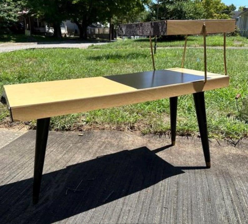 RARE MCM Three Legged Table - Etsy