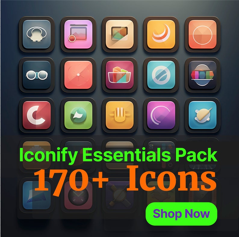 3D Icon Bundle: Modern Ios Pack for Stylish UI Design | Instant ...