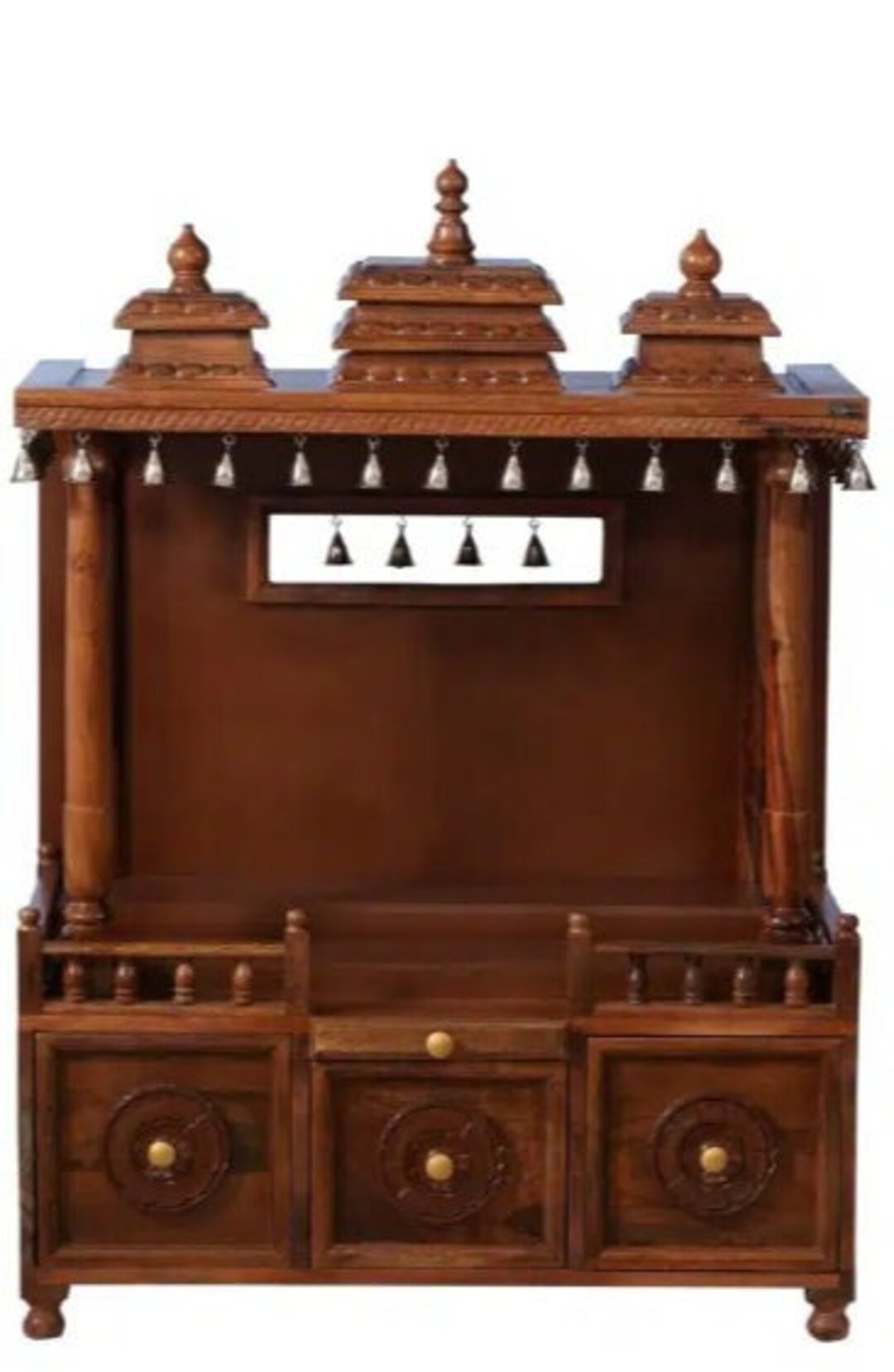 Divinedecortemple Wooden Mandir for Hometemple Homepooja Mandir wall ...