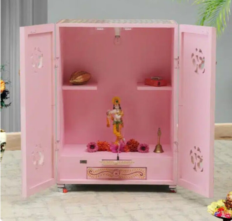 Divinedecortemple Wooden Mandir for Hometemple Homepooja Mandir wall ...