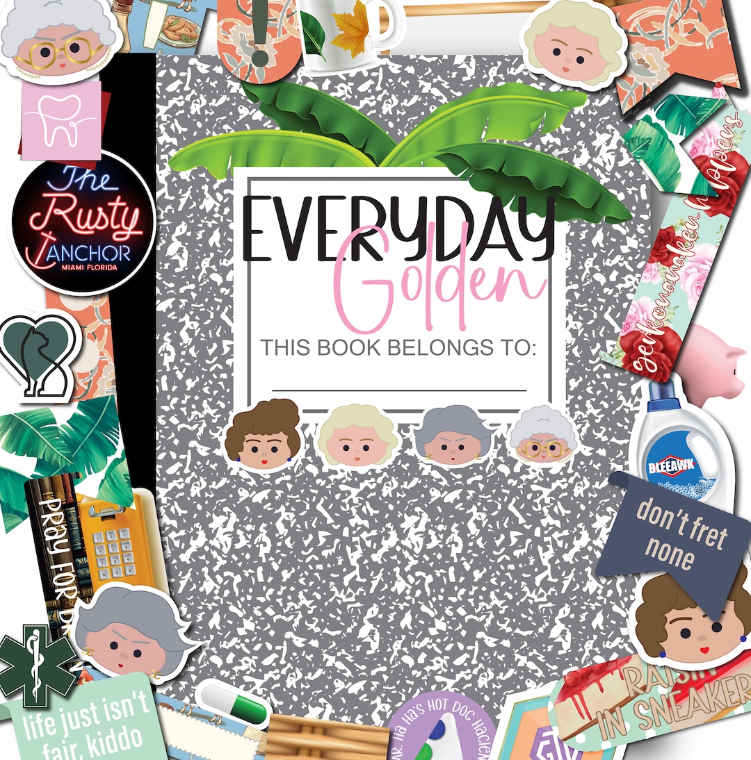The Golden Girls Planner Stickers-stay Golden With These Adorable ...