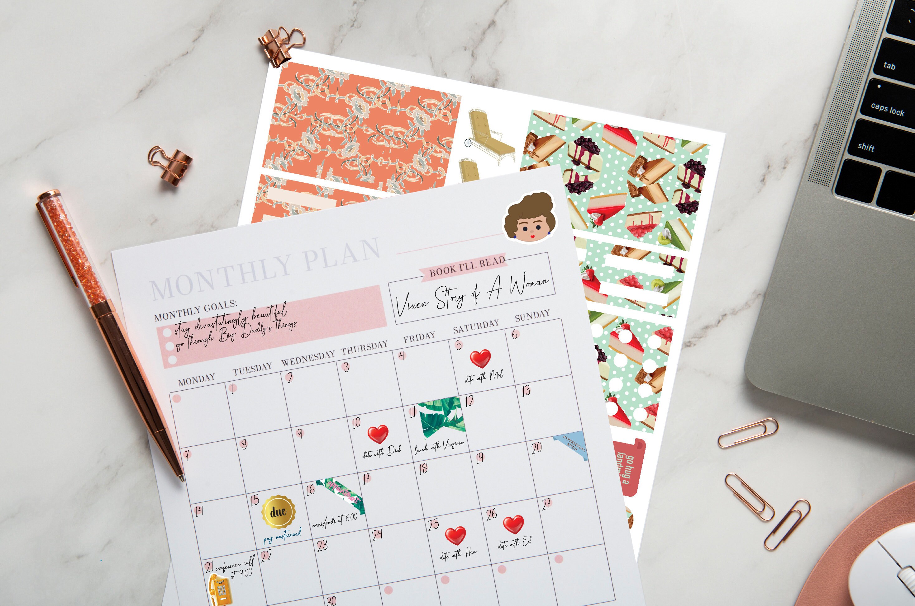 The Golden Girls Planner Stickers-stay Golden With These Adorable ...
