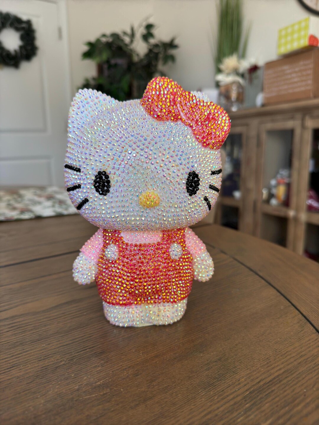 Bedazzled Hello Kitty Piggy Bank - Etsy