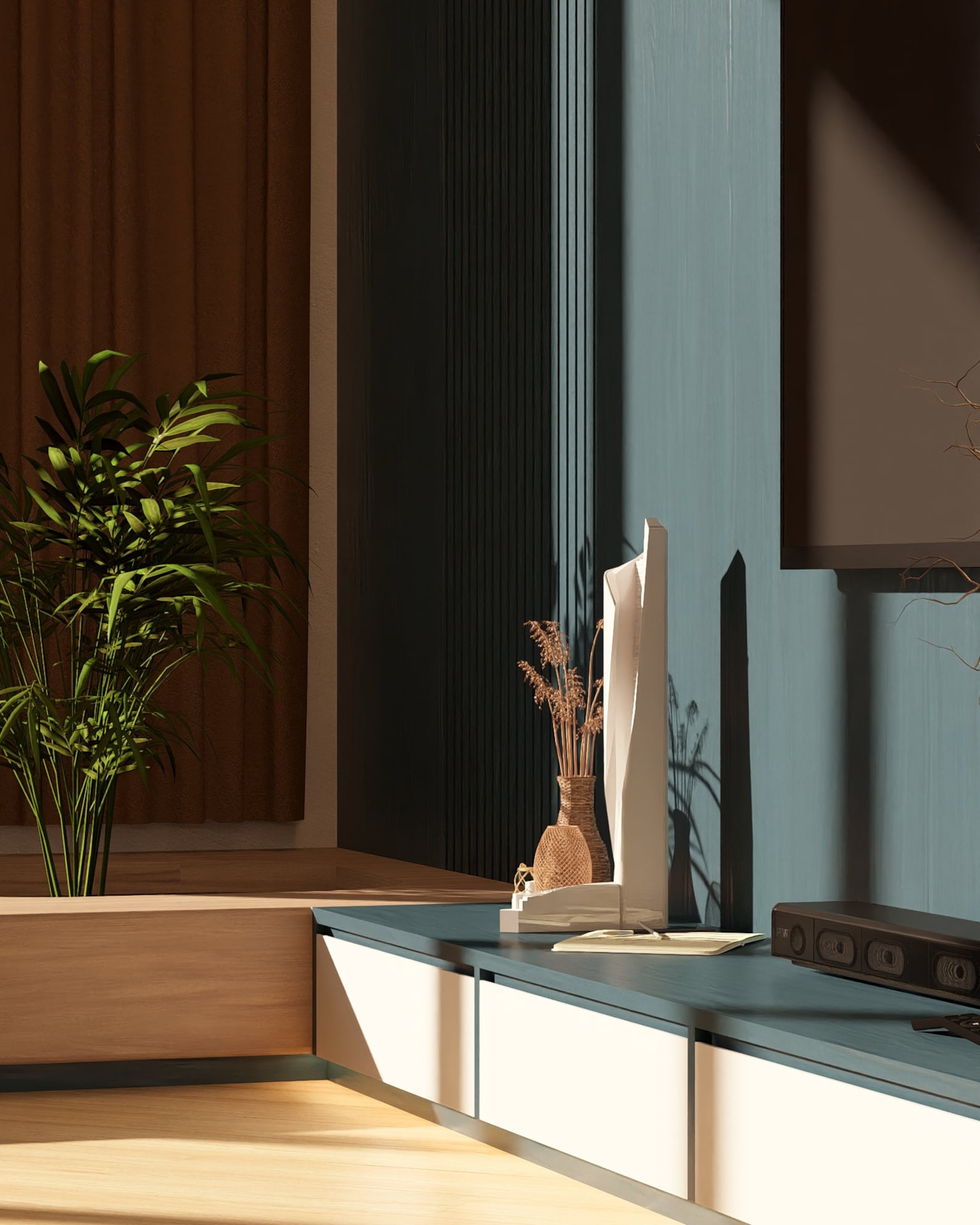 3D Al Hamra Tower 3D Architectural Model Kuwait City Skyscraper Middle ...