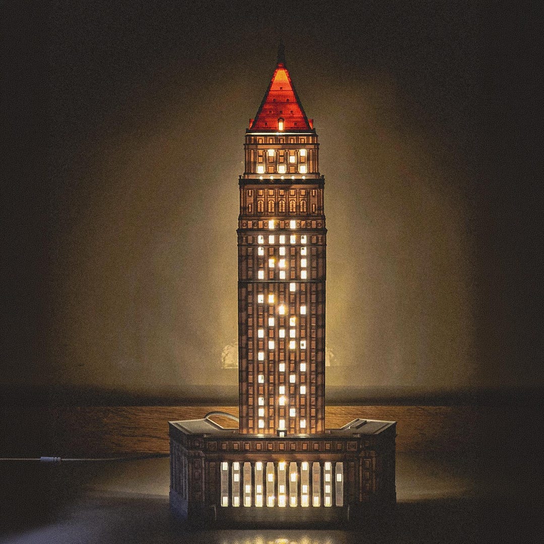 Thurgood Marshall Courthouse 3D LED Lamp: NYC Architecture Gift - Etsy