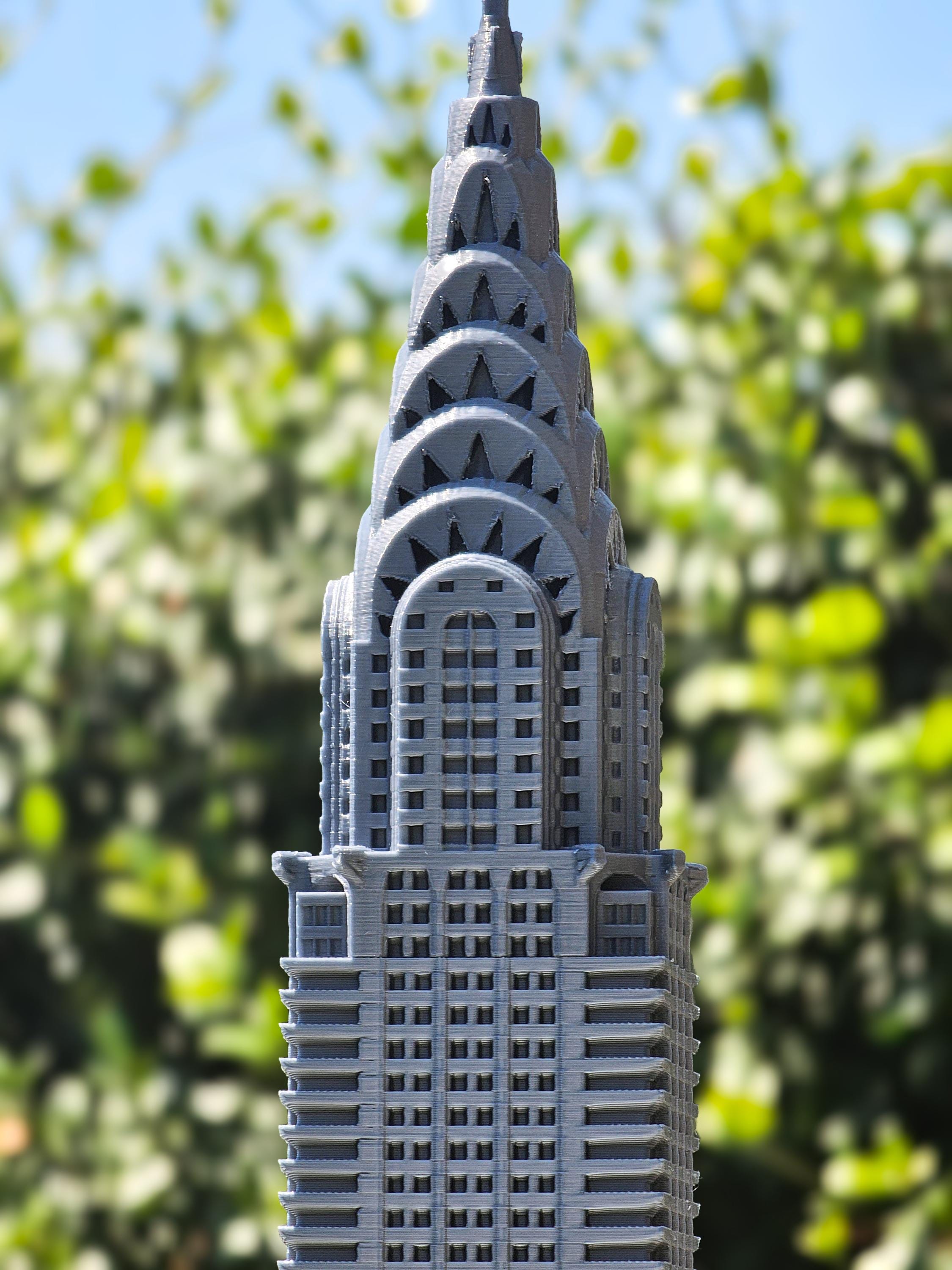 3D Chrysler Building Model - New York City Skyline Decor - Etsy
