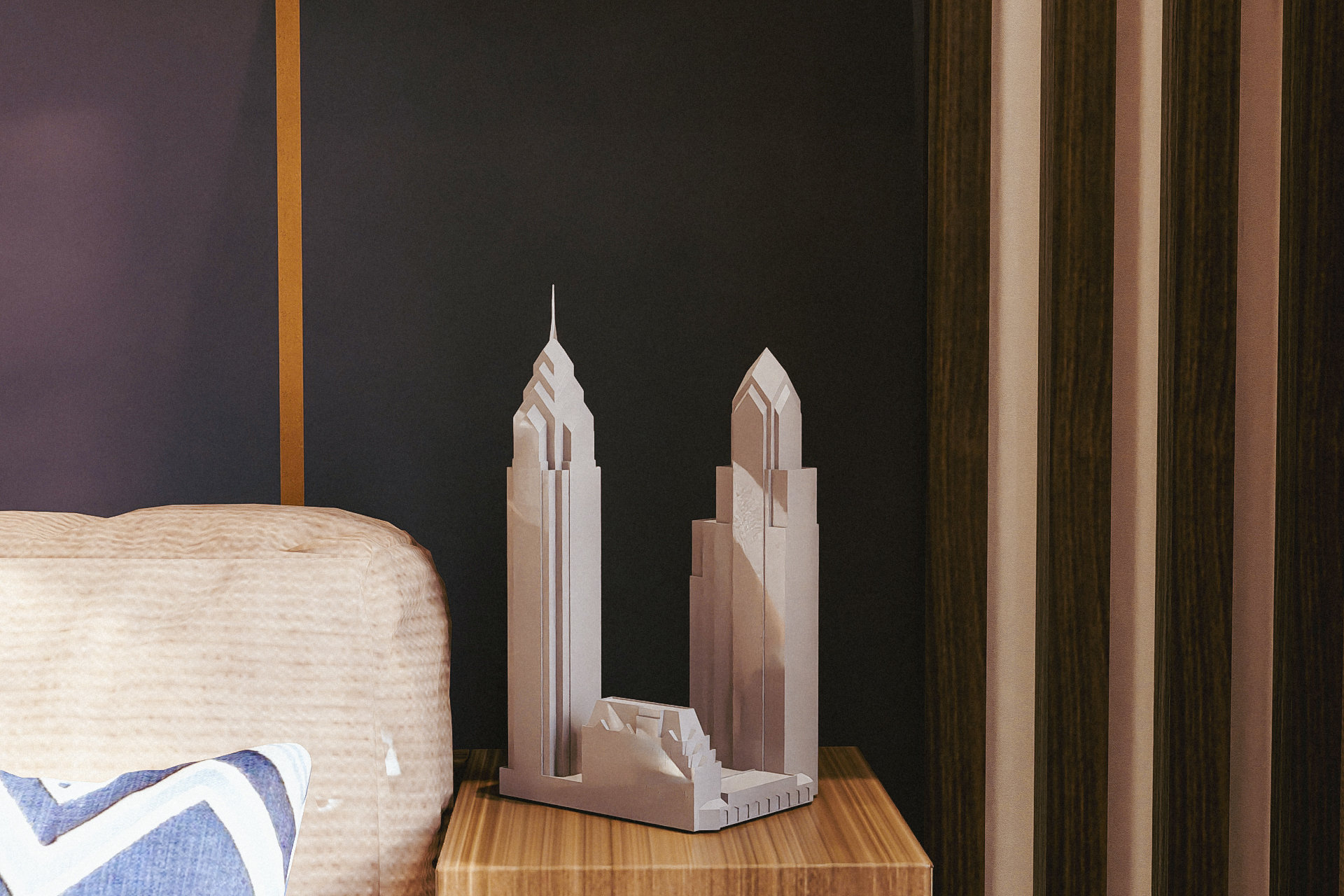 3D Liberty Place Model Tower Architectural Model City Skyscraper ...