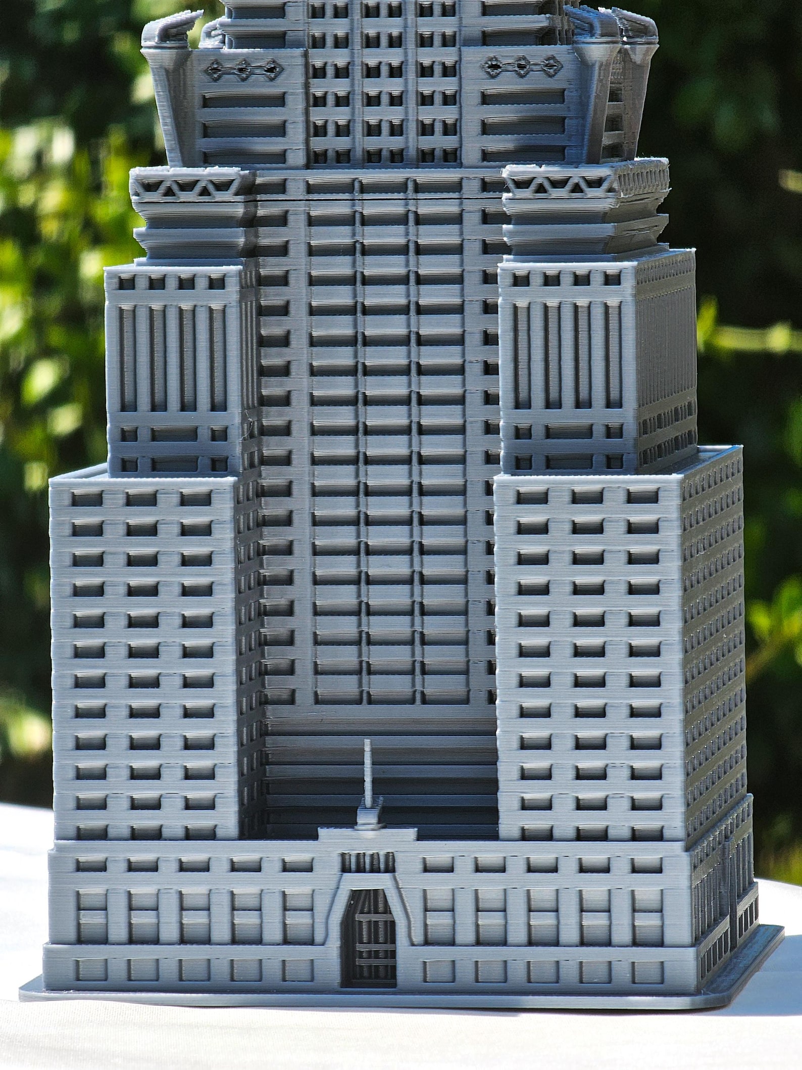 Extra Large Chrysler Building Manhattan 3D Skyscraper Model New York ...