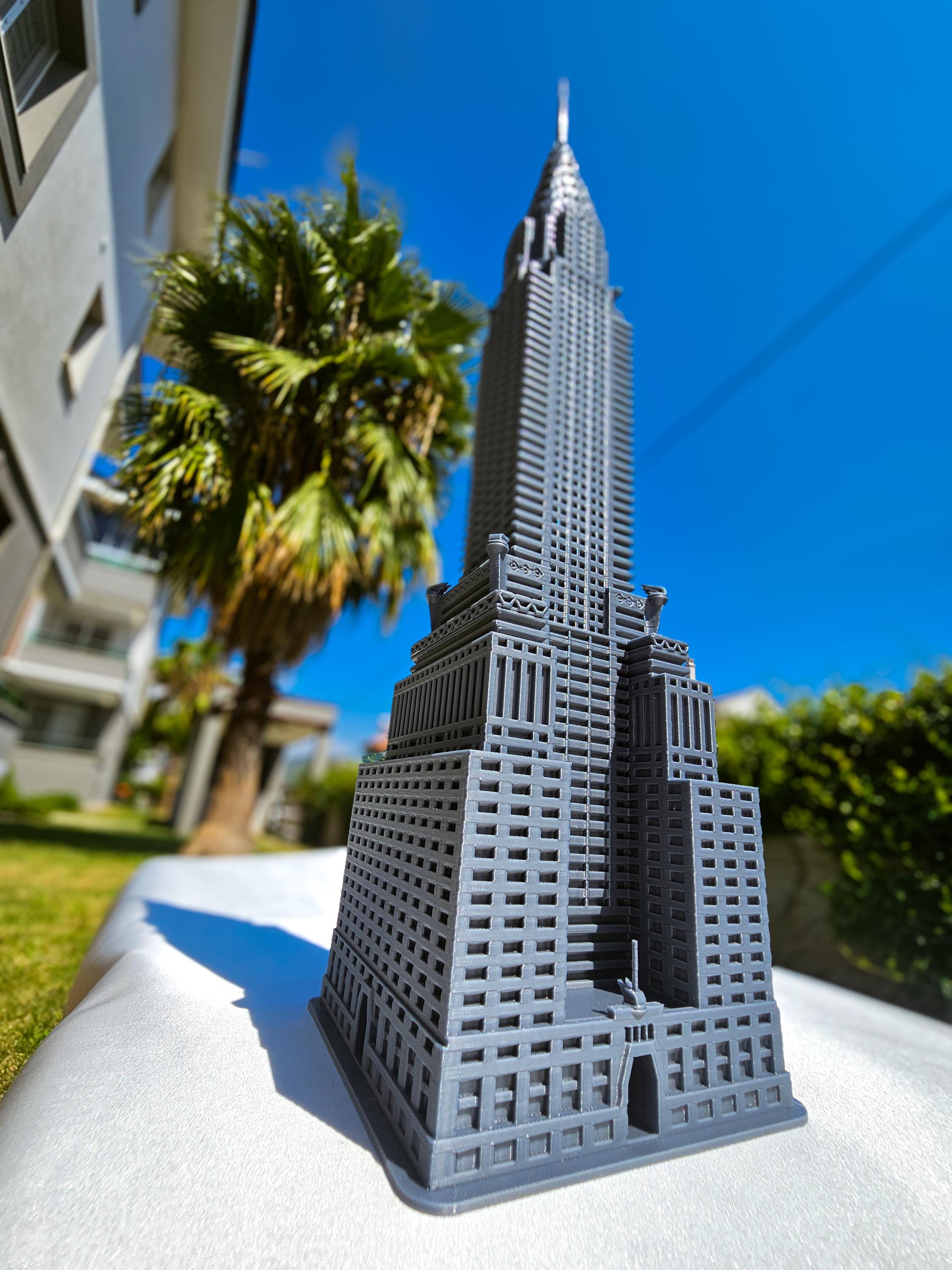 3D Chrysler Building Model - New York City Skyline Decor - Etsy