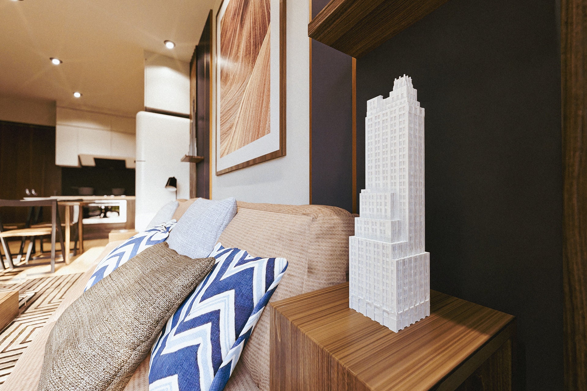 3D Printed Empire Trust Building Model: New York City Skyscraper - Etsy