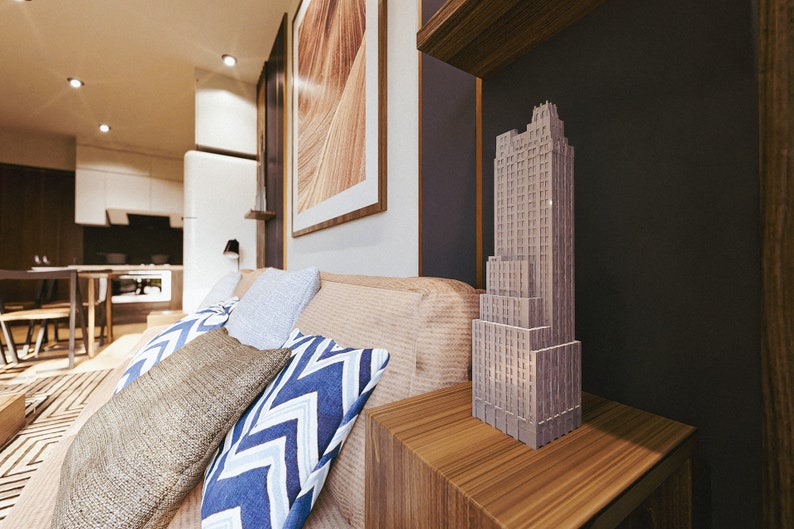 3D Printed Empire Trust Building Model: New York City Skyscraper - Etsy