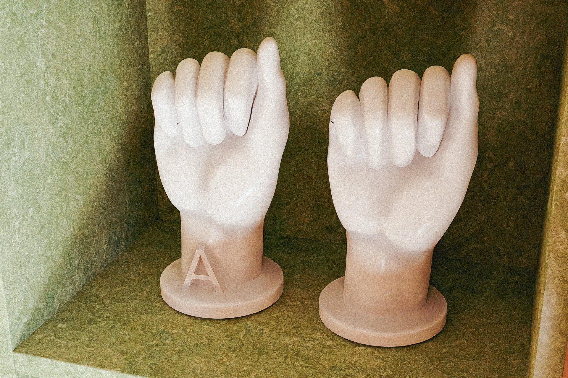 ASL Letters 3D - ASL Alphabet - ASL Decorative Hands - Sign Language ...