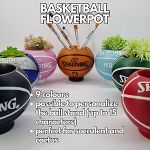 Basketball Planter Nba,unique Planter for Home,basketball Players Gift ...