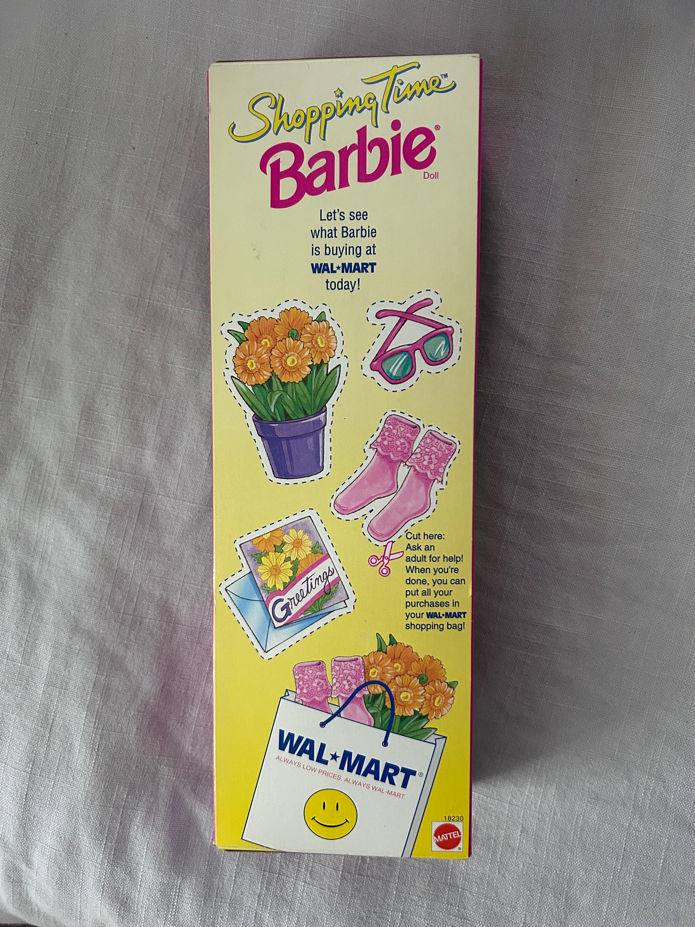 1997 Walmart Shopping Time Barbie - Mattel 18230 - Etsy