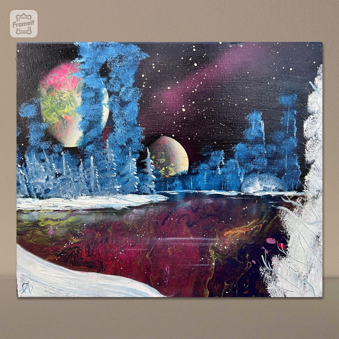 Starfield Painting - Etsy