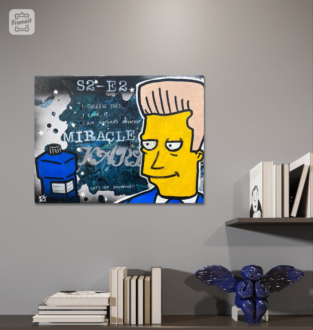 The Simpsons Painting - Etsy