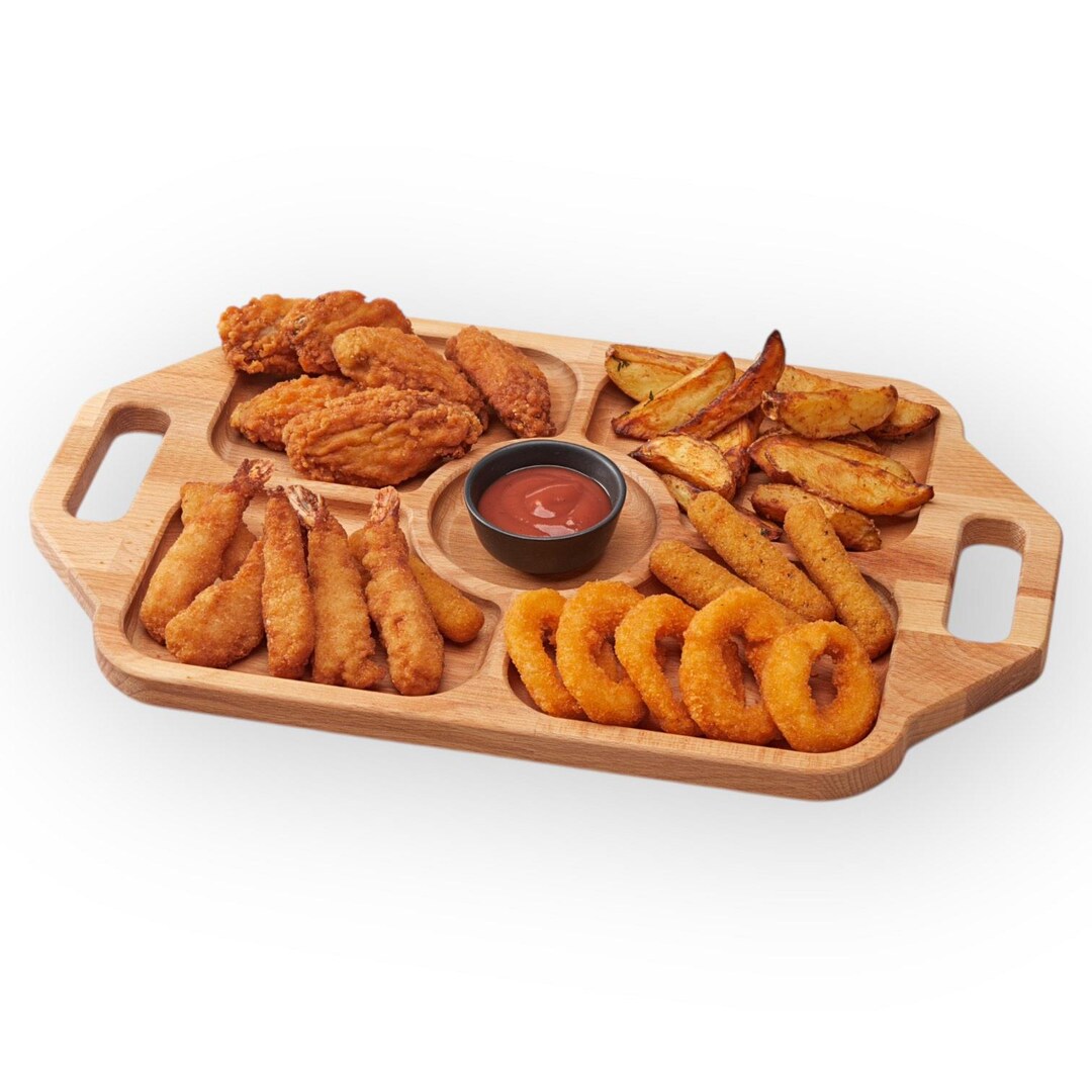 Wooden Serving Dish (board) With Compartments for Serving Dishes - Etsy