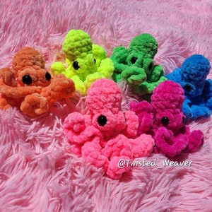 Otto the Octopus Crochet Pattern, Crochet, Octopus, ENGLISH, PDF ...