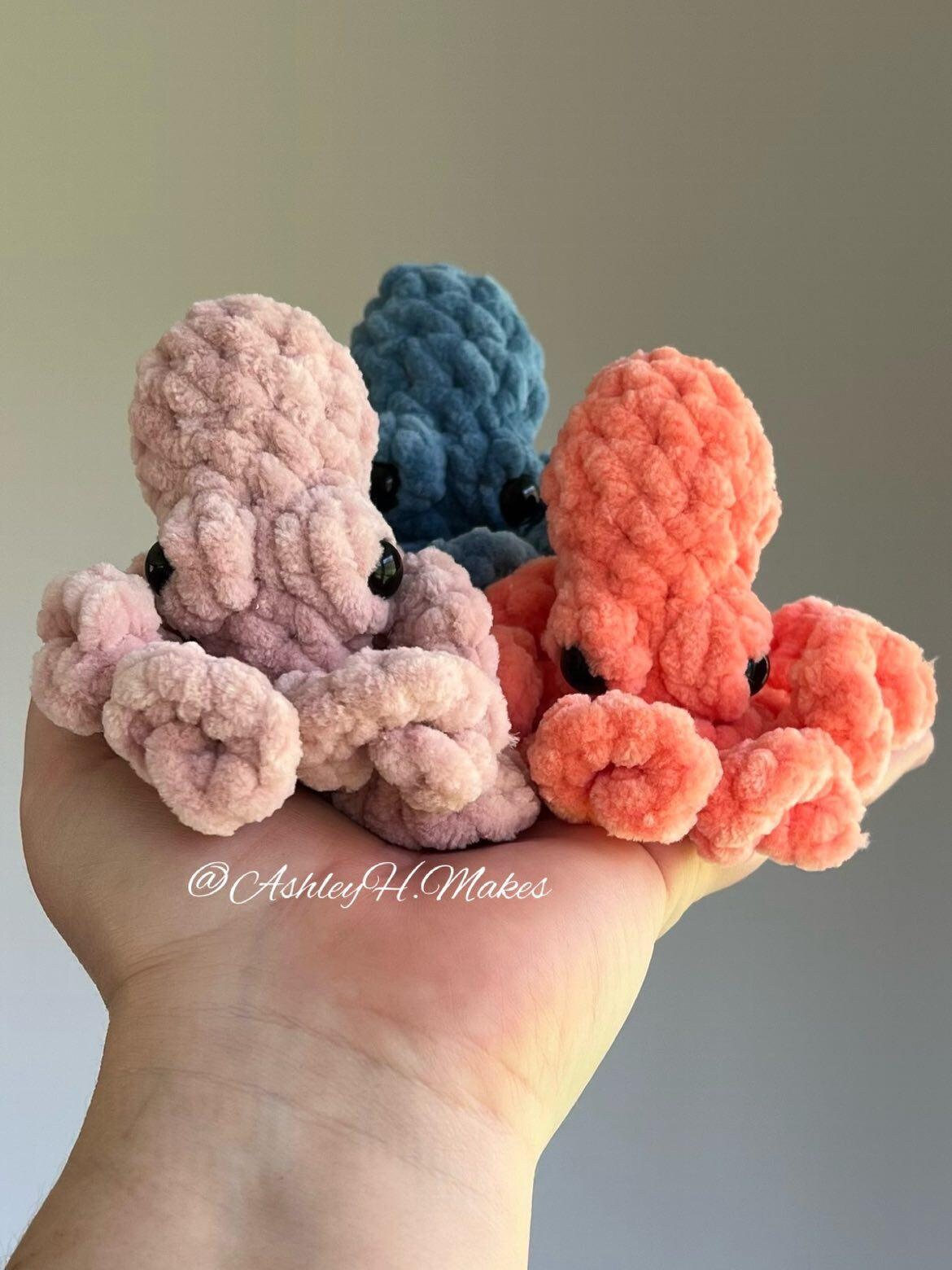Otto the Octopus Crochet Pattern, Crochet, Octopus, ENGLISH, PDF ...