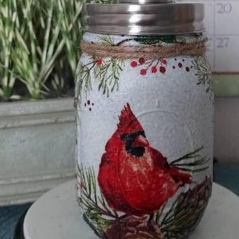 Cardinal Decoration - Etsy