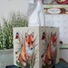 FOX Tissue Box Cover, Fox Gift, Tissue Box Cover, Square Tissue Box ...