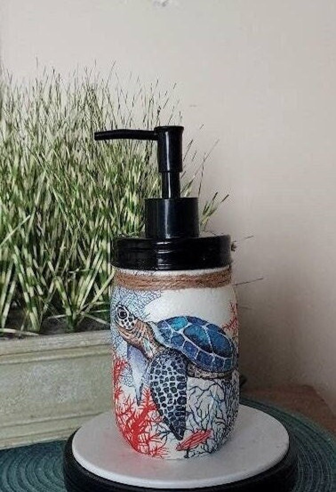 TURTLE SOAP DISPENSER, Soap Dispenser, Sanitizer Dispenser, Turtle ...