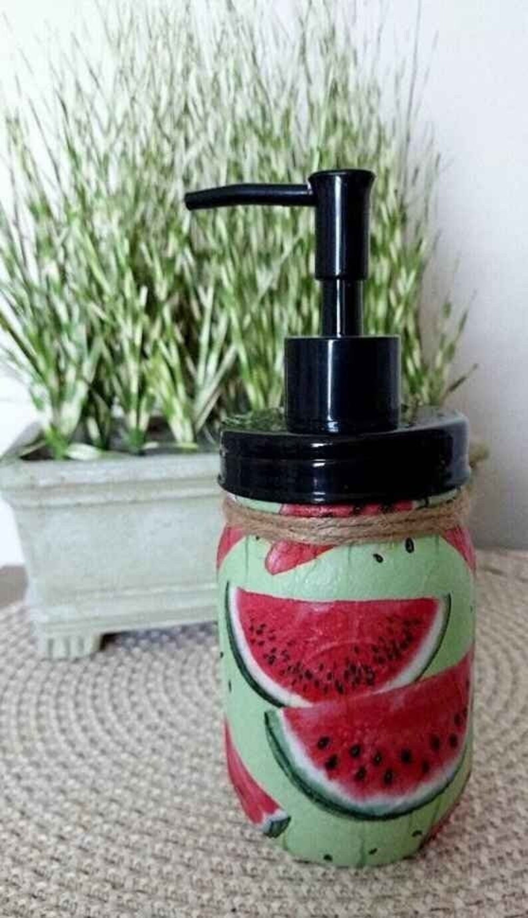 WATERMELON SOAP DISPENSER, Soap Dispenser, Watermelon Decoration ...
