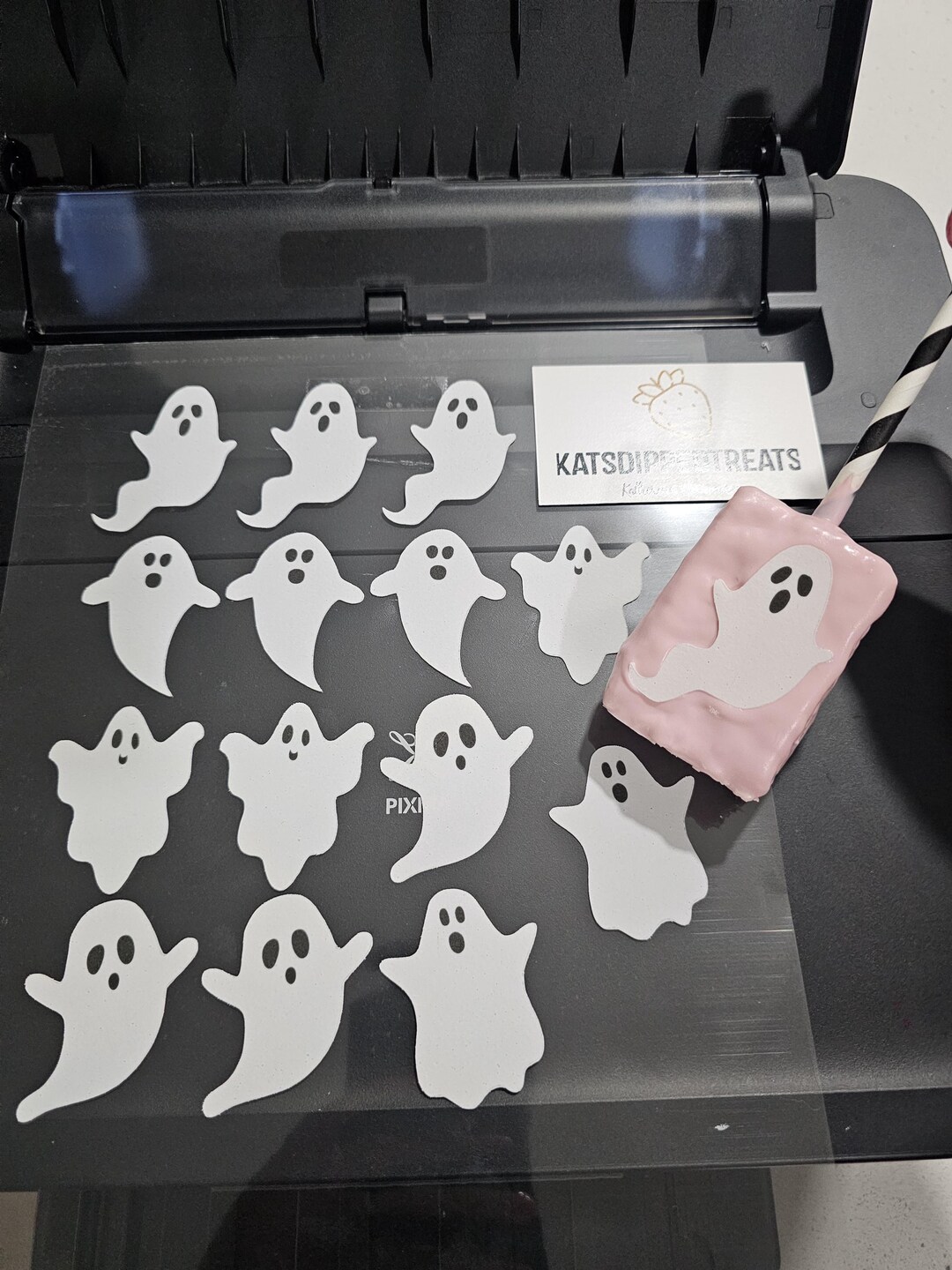 Precut Ghost Edible Images - Etsy