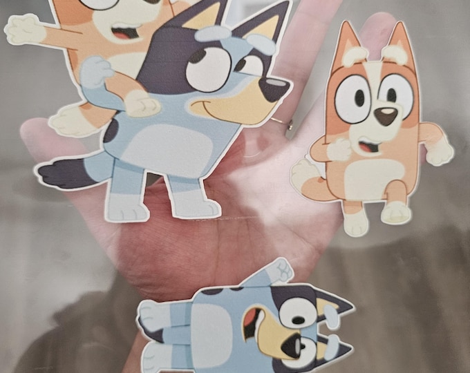 Bluey Edible Images for Small Cakes - Etsy