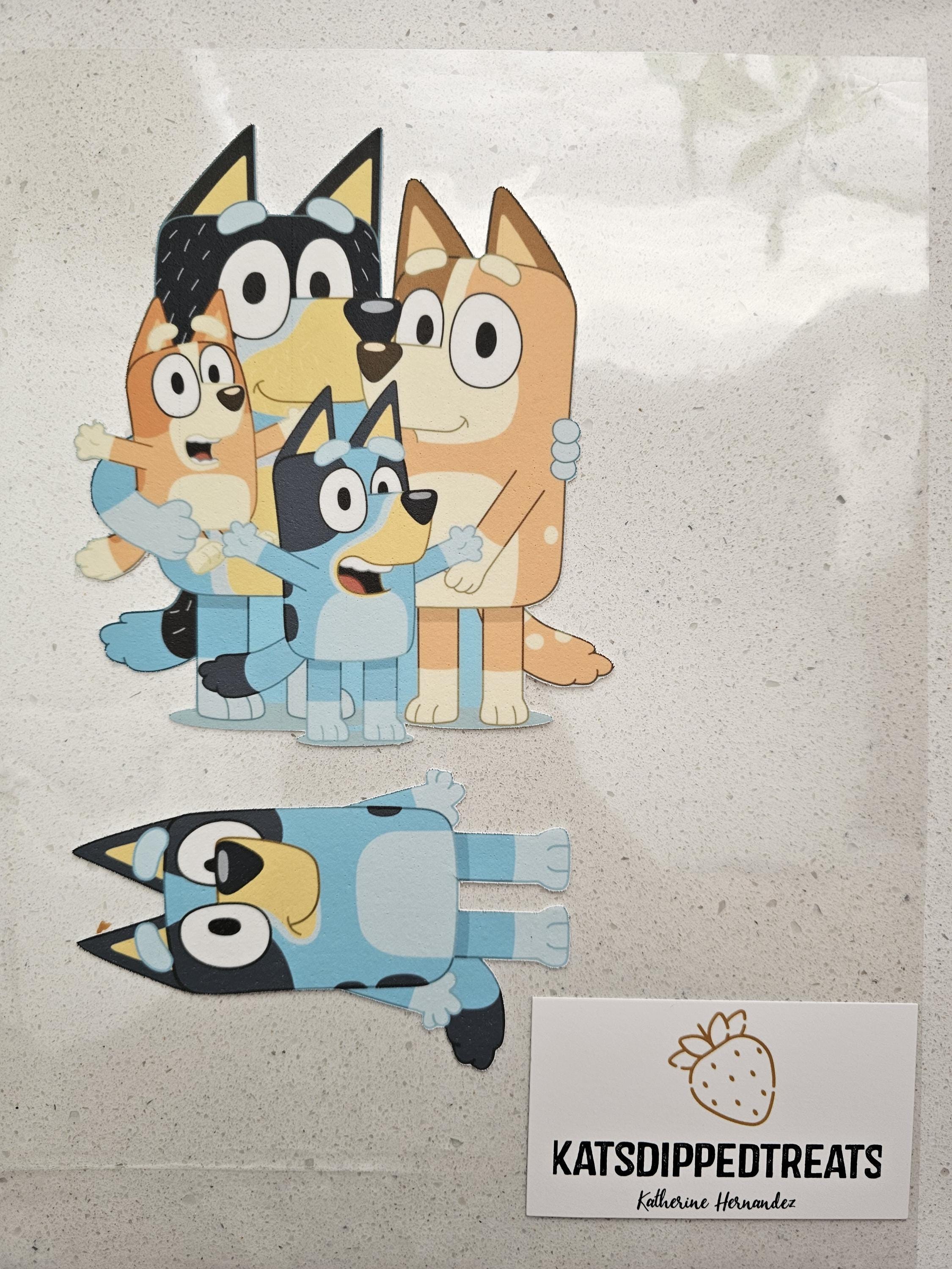 Bluey Edible Images for Small Cakes - Etsy