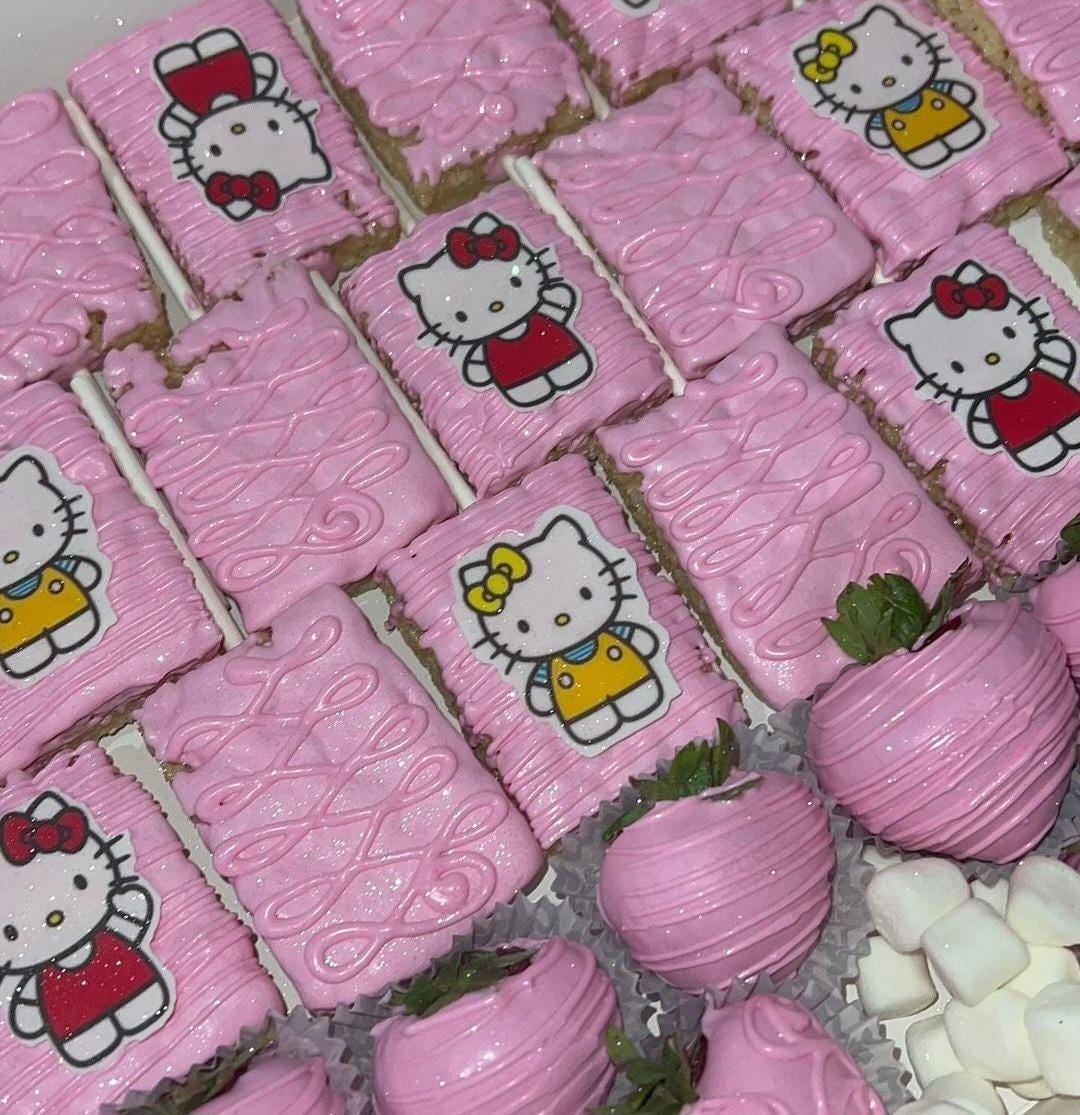Hello Kitty Edible Images - Etsy