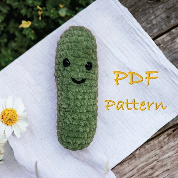 Crochet Pickle Pattern - Etsy