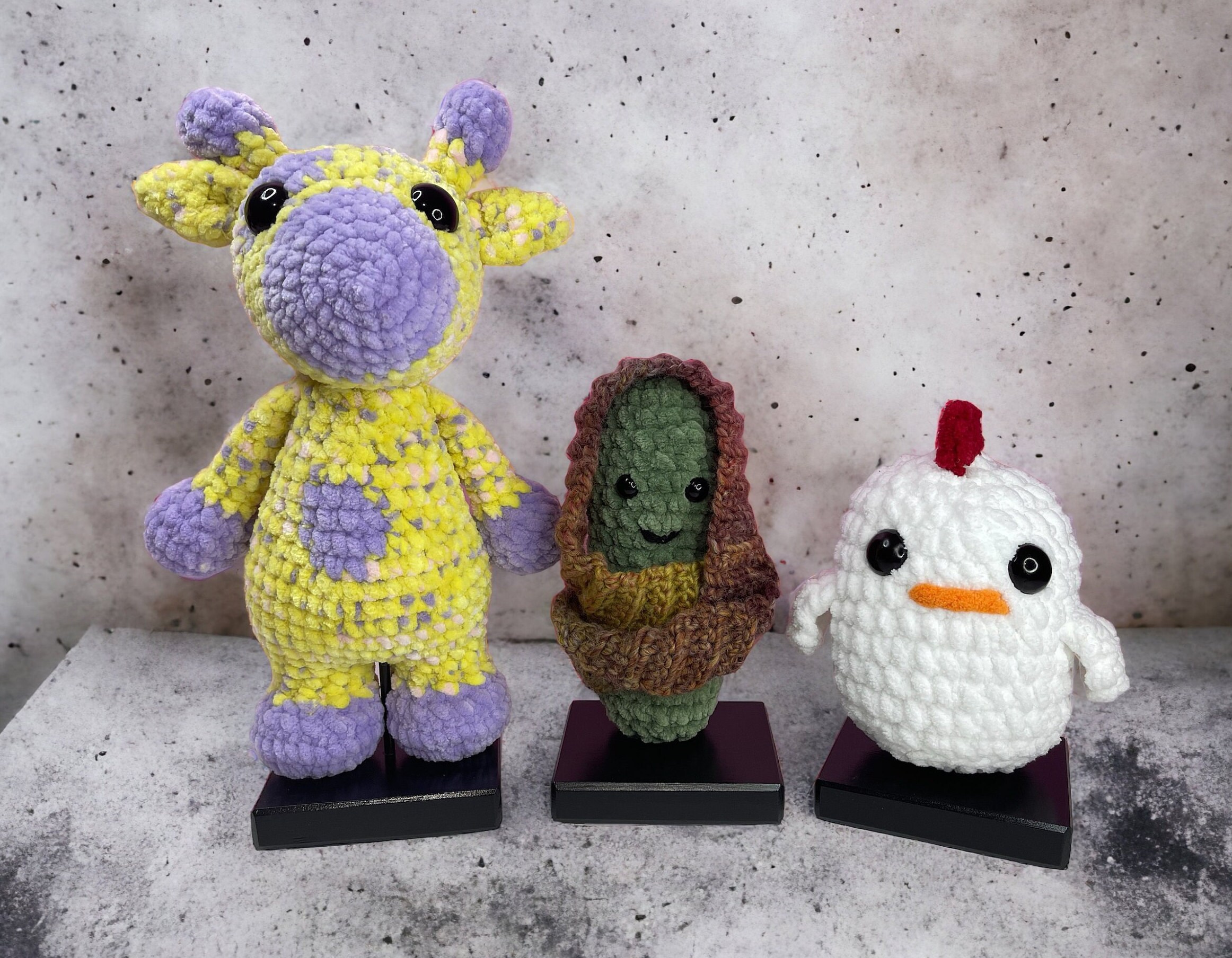 Plushie Display Stand - Black - Etsy