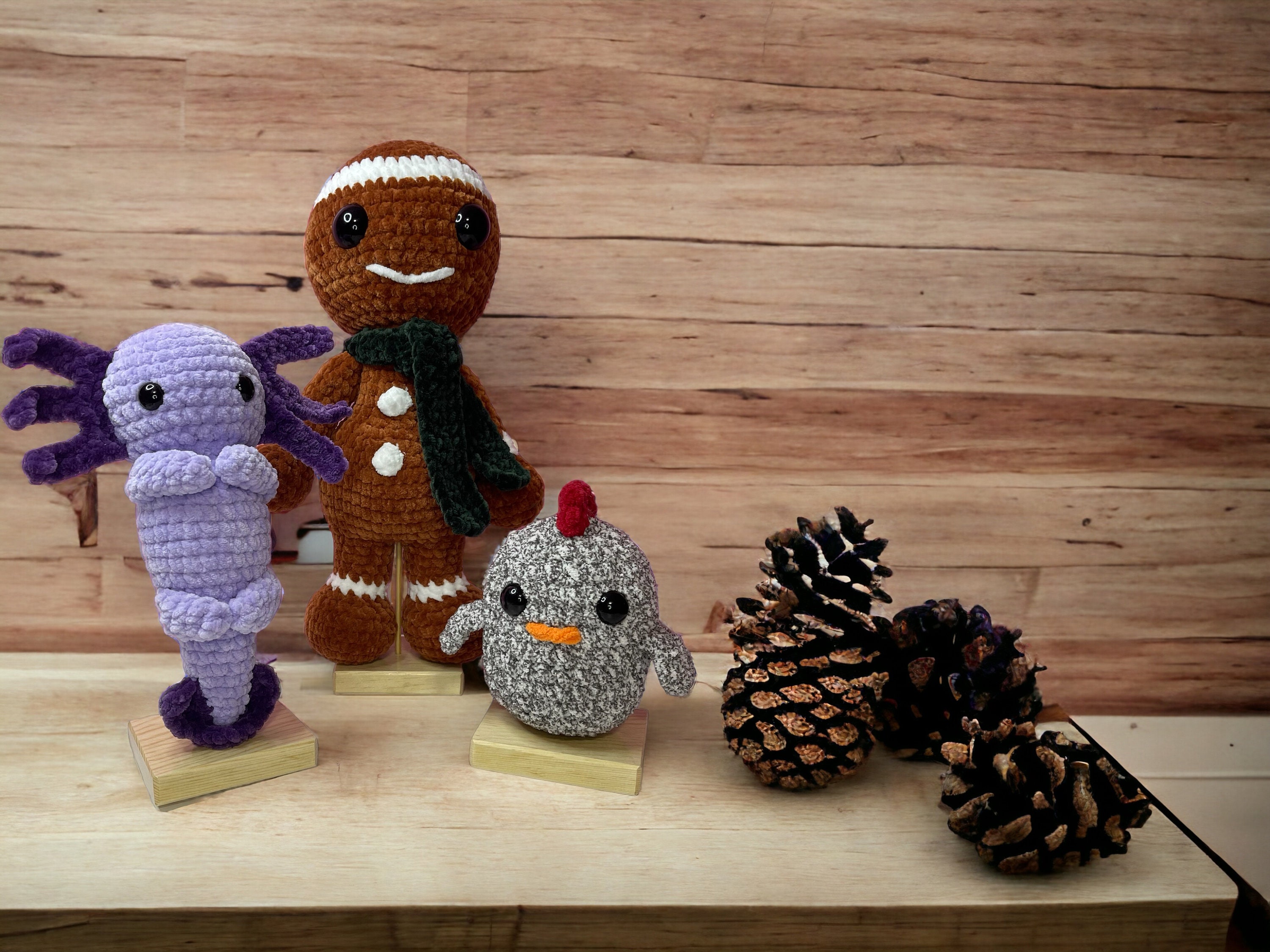 Plushie Display Stand - Natural - Etsy