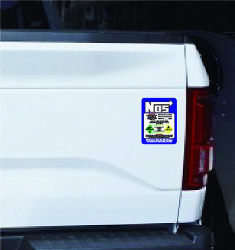 NOS Stickers Waterproof NOS Stickers - Etsy