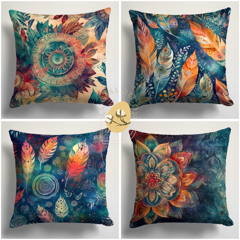 Feather Pillow - Etsy