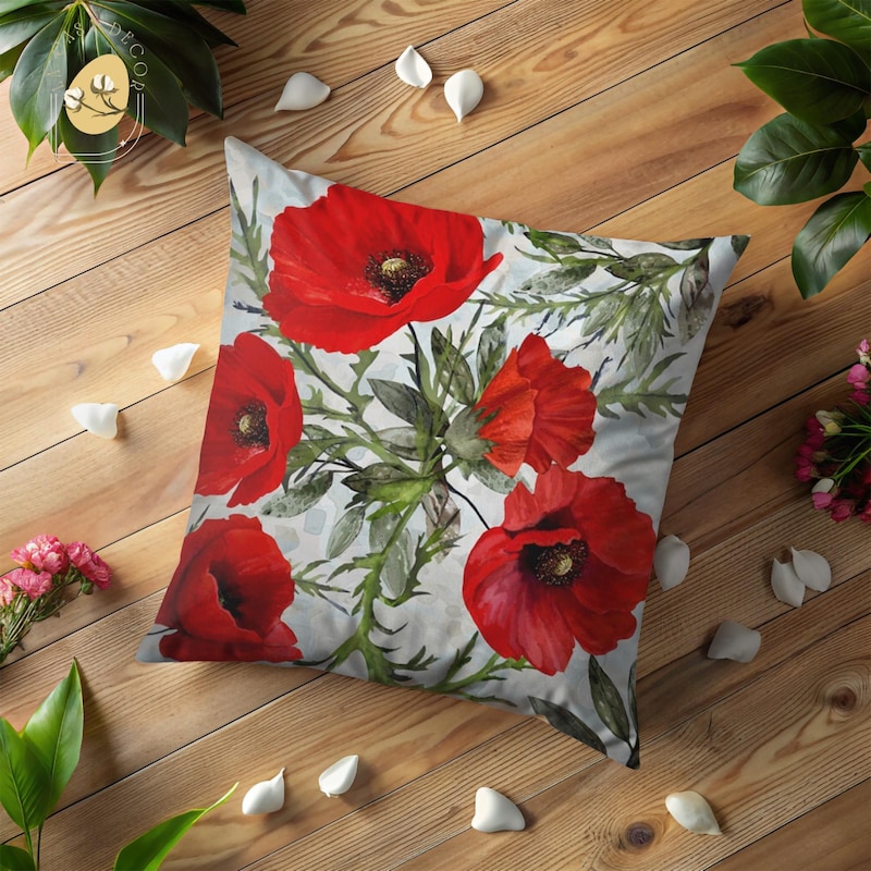 Poppy Pillows - Etsy